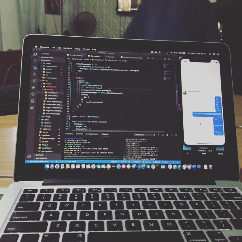 Iyiola Osuagwu on LinkedIn: React Native / Node.js Chatbot🥵 🦸🏽♂️👨🏾💻📱 Iyiola Osuagwu on LinkedIn: React Native / Node.js Chatbot🥵 🦸🏽♂️👨🏾💻📱