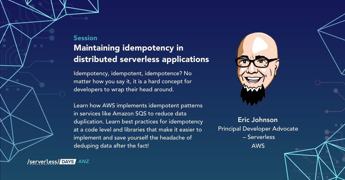 ServerlessDays ANZ on LinkedIn: 💡 ServerlessDays ANZ session spotlight ... ServerlessDays ANZ on LinkedIn: 💡 ServerlessDays ANZ session spotlight ...