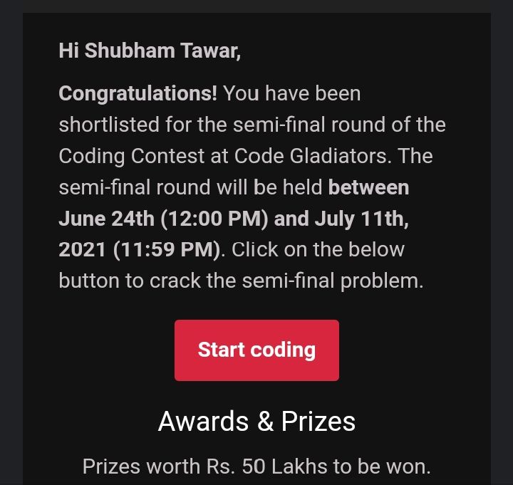 Shubham Tawar on LinkedIn: #competitiveprogramming #techgig # ... Shubham Tawar on LinkedIn: #competitiveprogramming #techgig # ...