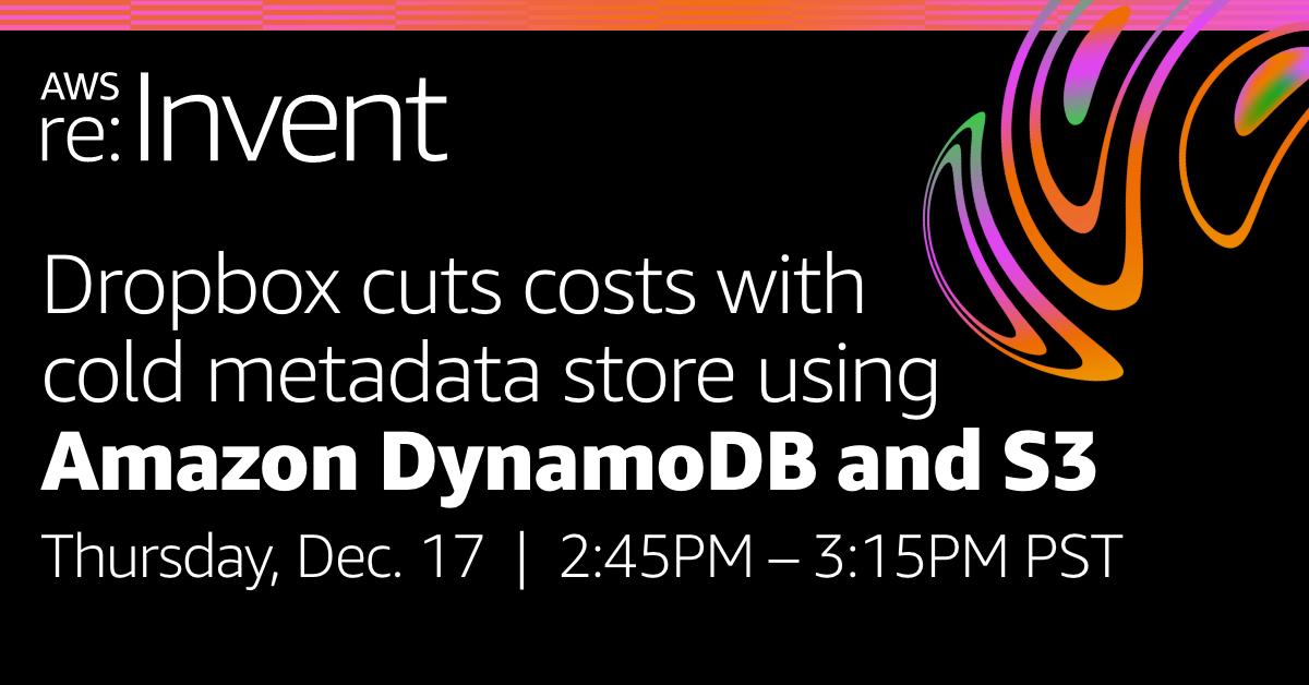 AWS Databases & Analytics on LinkedIn: #reinvent AWS Databases & Analytics on LinkedIn: #reinvent