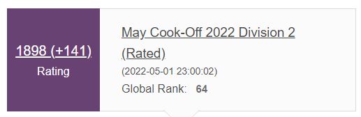 Mayank Goyal on LinkedIn: Finally, I got something new on codechef... Mayank Goyal on LinkedIn: Finally, I got something new on codechef...