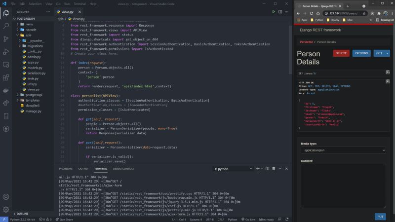 Charles Agbakwu on LinkedIn: #python #django #restapi Charles Agbakwu on LinkedIn: #python #django #restapi