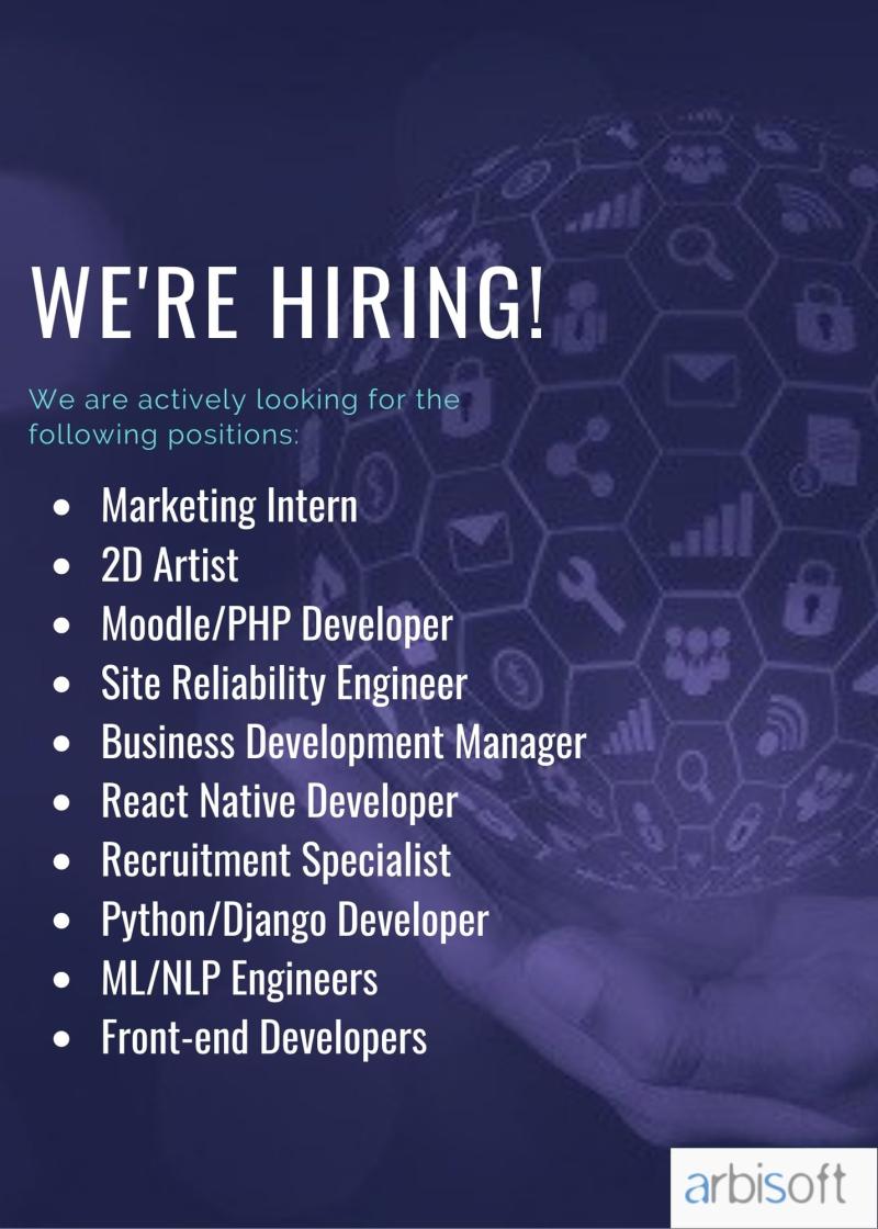 Arbisoft on LinkedIn: #arbisoft #wearehiring #arbisoft | 107 comments Arbisoft on LinkedIn: #arbisoft #wearehiring #arbisoft | 107 comments