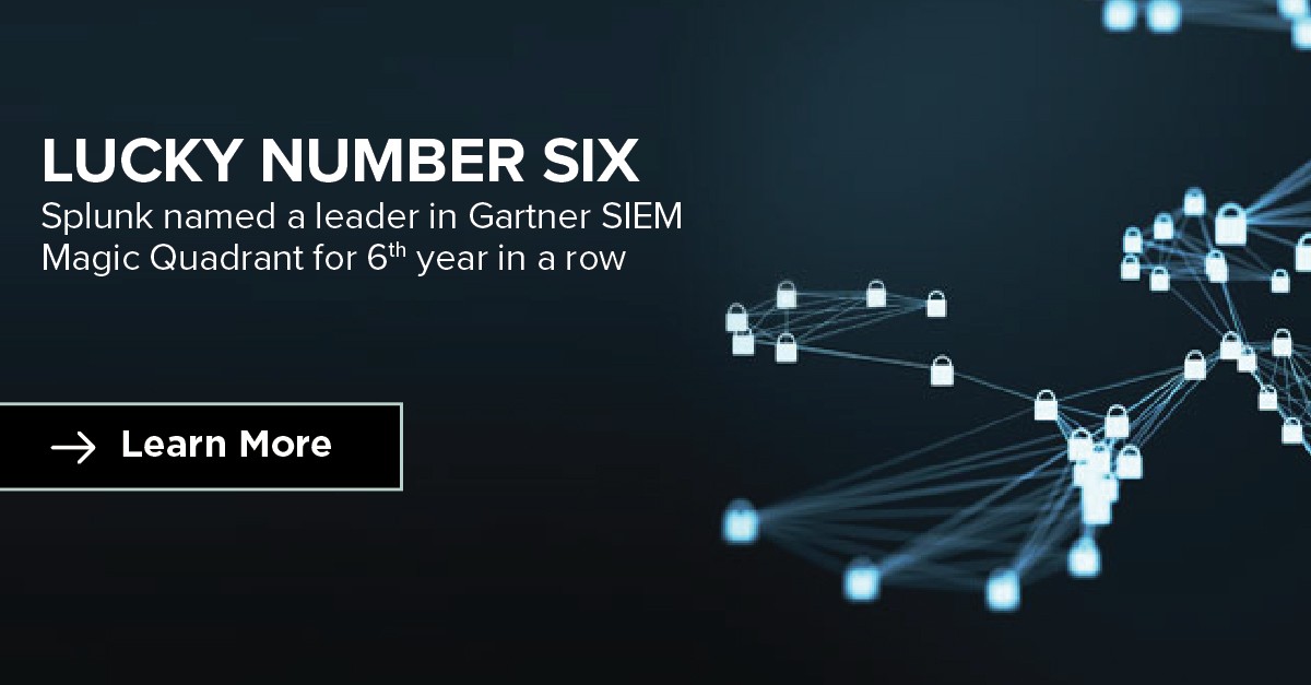 Justin James on LinkedIn: Six Straight Years! Splunk Named a Leader in ... Justin James on LinkedIn: Six Straight Years! Splunk Named a Leader in ...