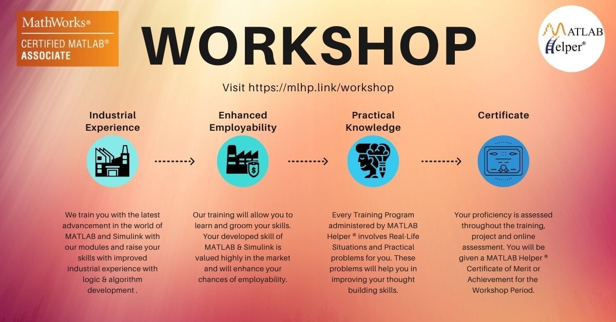 MATLAB Helper ® on LinkedIn: Workshop MATLAB Helper ® on LinkedIn: Workshop