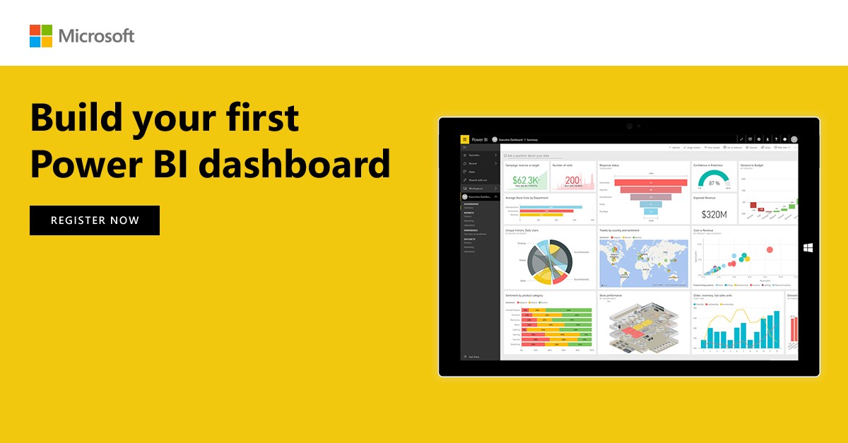 Microsoft on LinkedIn: Power BI: Build your first dashboard Microsoft on LinkedIn: Power BI: Build your first dashboard