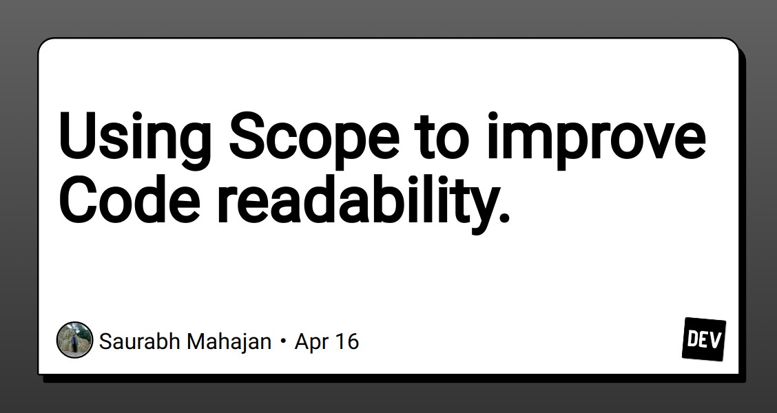 Laravel News on LinkedIn: Using Scope to improve Code readability. Laravel News on LinkedIn: Using Scope to improve Code readability.