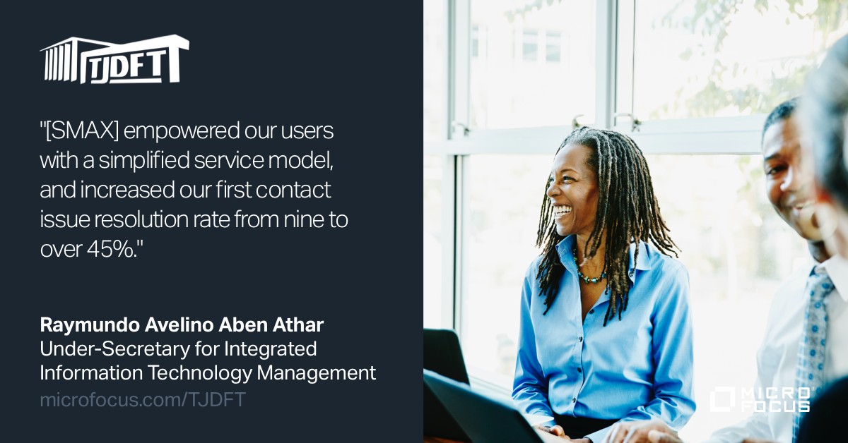 Eric Spikes on LinkedIn: #microfocus #itsm #tjdft #customersuccess # ... Eric Spikes on LinkedIn: #microfocus #itsm #tjdft #customersuccess # ...
