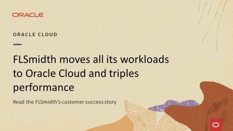 Alexander Deutinger on LinkedIn: FLSmidth moves all its workloads to ... Alexander Deutinger on LinkedIn: FLSmidth moves all its workloads to ...