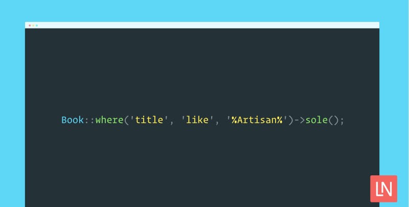 Laravel News on LinkedIn: Understanding the sole() Query Builder Method Laravel News on LinkedIn: Understanding the sole() Query Builder Method