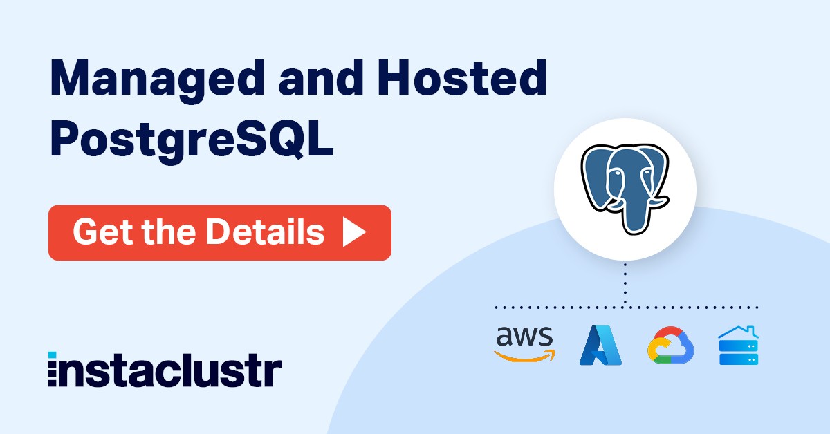 Instaclustr on LinkedIn: Managed PostgreSQL Instaclustr on LinkedIn: Managed PostgreSQL