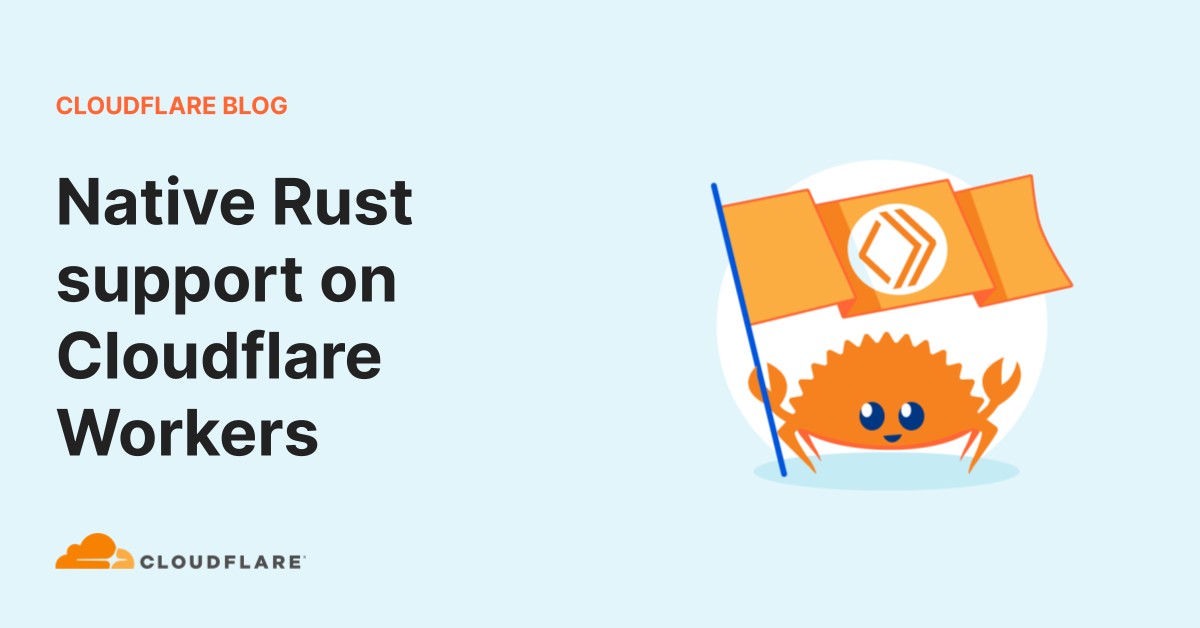 Steve Manuel on LinkedIn: Native Rust support on Cloudflare Workers Steve Manuel on LinkedIn: Native Rust support on Cloudflare Workers