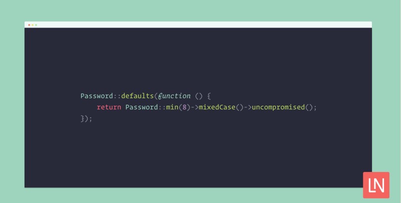 Laravel News on LinkedIn: Defining Default Password Validation Rules in ... Laravel News on LinkedIn: Defining Default Password Validation Rules in ...