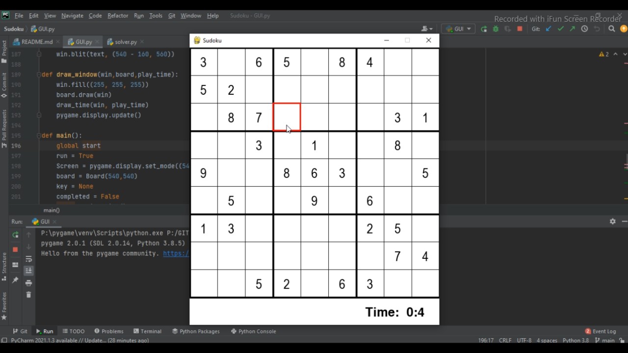 Chirag Jain on LinkedIn: #python #visualization #pythonprogramming #pygame Chirag Jain on LinkedIn: #python #visualization #pythonprogramming #pygame