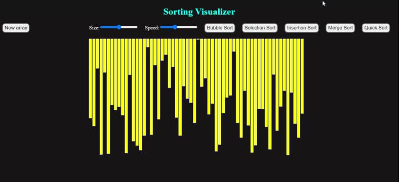 AARYAN GUPTA on LinkedIn: Sorting Visualizer Using HTML, CSS, Vanilla ... AARYAN GUPTA on LinkedIn: Sorting Visualizer Using HTML, CSS, Vanilla ...