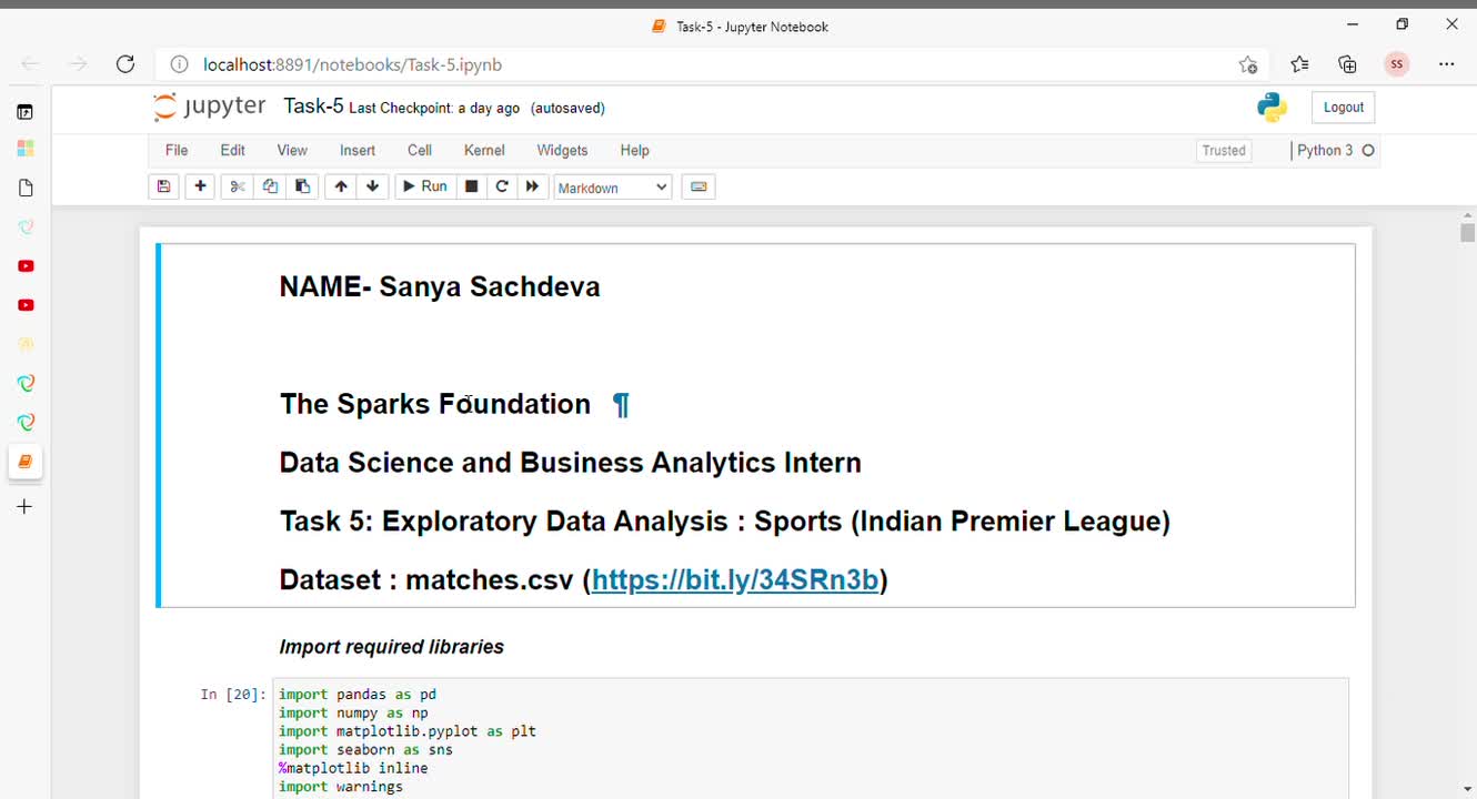 Sanya Sachdeva on LinkedIn: #gripmay21 #grip #tsf #datascience # ... Sanya Sachdeva on LinkedIn: #gripmay21 #grip #tsf #datascience # ...