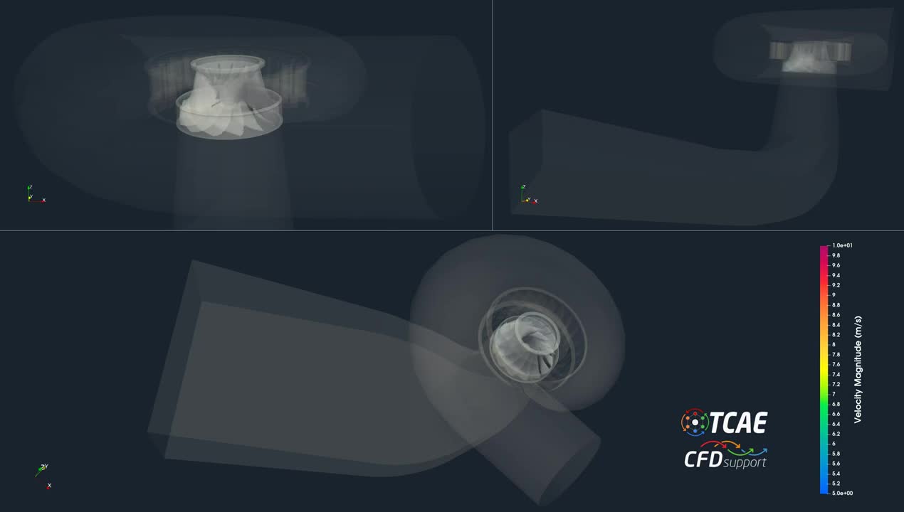 CFD SUPPORT on LinkedIn: Francis Turbine CFD & FEA + FSI simulation CFD SUPPORT on LinkedIn: Francis Turbine CFD & FEA + FSI simulation