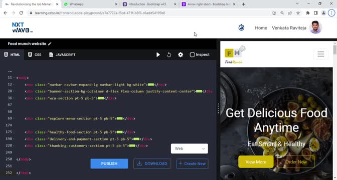 Venkata Raviteja Battu on LinkedIn: #day5 #ccbp #webdeveloper ... Venkata Raviteja Battu on LinkedIn: #day5 #ccbp #webdeveloper ...