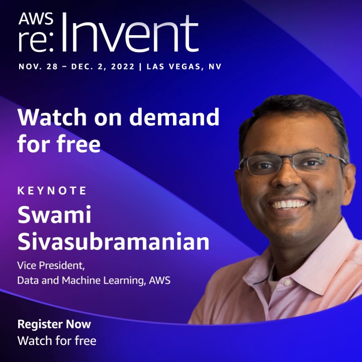 Amazon Web Services (AWS) on LinkedIn: AWS - re:Invent Swami's Keynote ... Amazon Web Services (AWS) on LinkedIn: AWS - re:Invent Swami's Keynote ...
