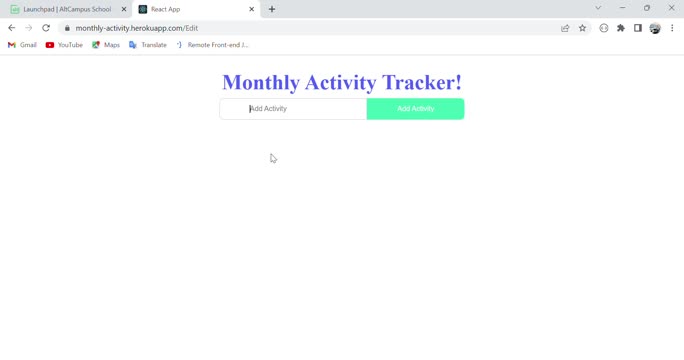 Abhishek bhatt on LinkedIn: Today i made this activity-tracker website ... Abhishek bhatt on LinkedIn: Today i made this activity-tracker website ...