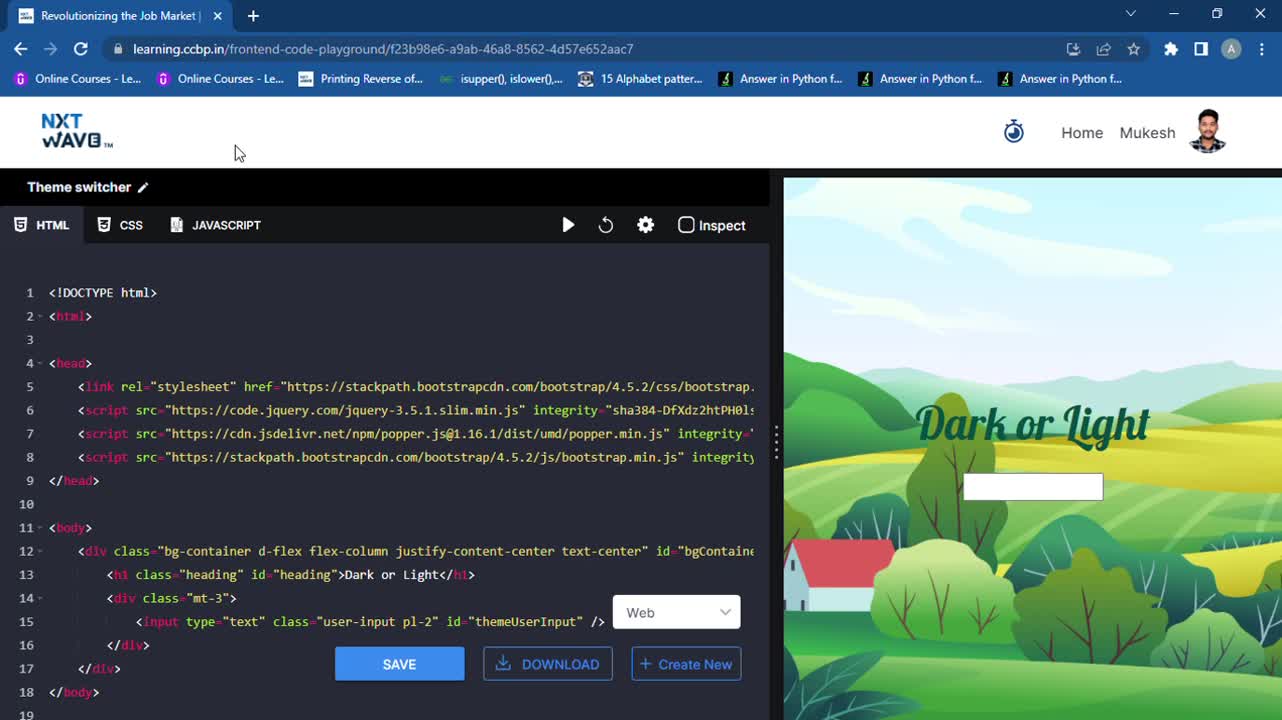 Mukesh Appana on LinkedIn: #day20 #50daysofcodechallenge #50daysofcode ... Mukesh Appana on LinkedIn: #day20 #50daysofcodechallenge #50daysofcode ...