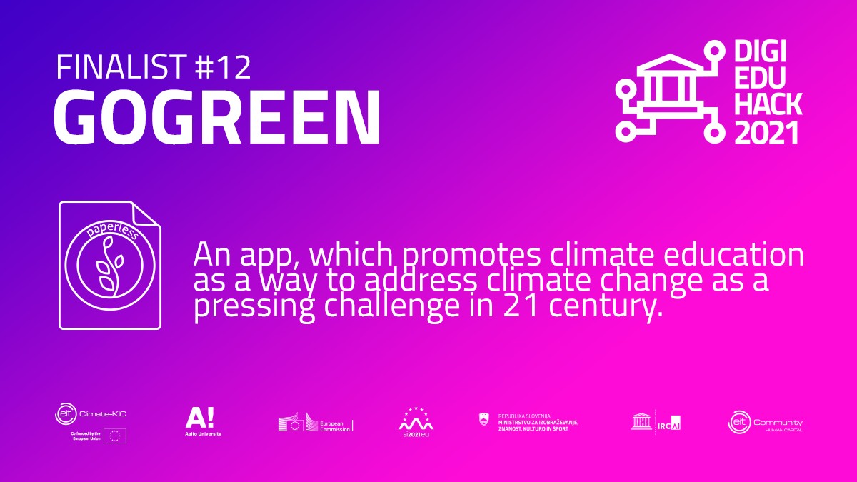 Smadar Alon on LinkedIn: Finalist 12: GoGreen Smadar Alon on LinkedIn: Finalist 12: GoGreen