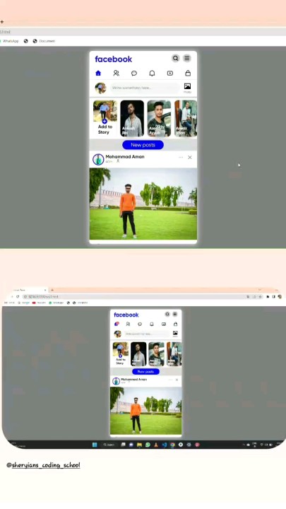 MOHAMMAD AMAN on LinkedIn: Facebook Page Redesign 👨💻 Sheryians Coding ... MOHAMMAD AMAN on LinkedIn: Facebook Page Redesign 👨💻 Sheryians Coding ...
