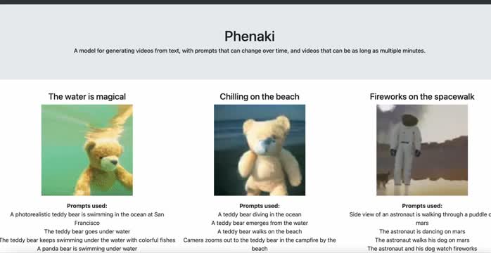 Ahsen Khaliq on LinkedIn: Phenaki: Variable Length Video Generation ... Ahsen Khaliq on LinkedIn: Phenaki: Variable Length Video Generation ...