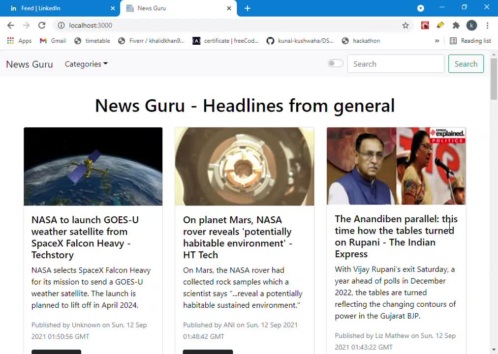 Khalid Khan on LinkedIn: #reactjs #javascript #apidevelopment #smallsteps Khalid Khan on LinkedIn: #reactjs #javascript #apidevelopment #smallsteps
