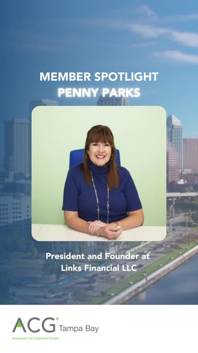 ACG Tampa Bay on LinkedIn: Member Spotlight: Penny Parks ⤵️ Penny is ... ACG Tampa Bay on LinkedIn: Member Spotlight: Penny Parks ⤵️ Penny is ...