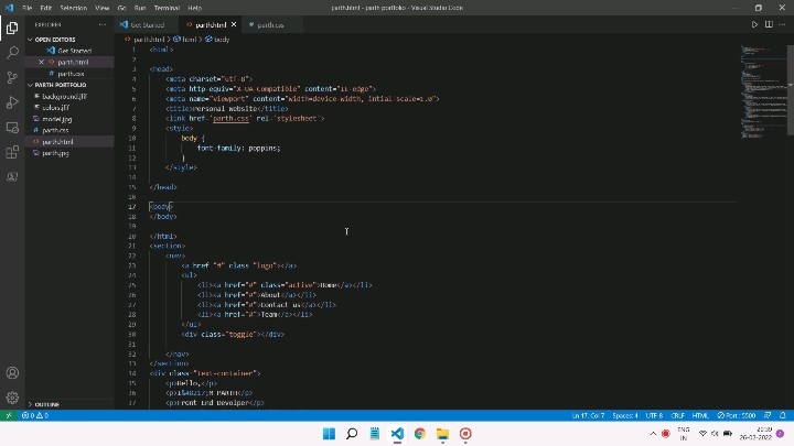 Parth Kakade on LinkedIn: #task2 #css #webdevelopment #intern #html Parth Kakade on LinkedIn: #task2 #css #webdevelopment #intern #html