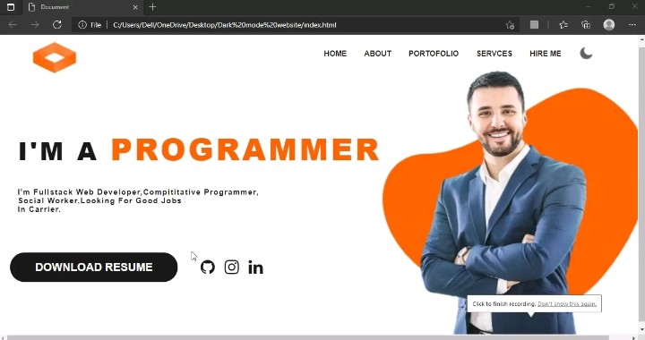 Sidramaraddy 🚀 on LinkedIn: #css #html #javascript #darkmode # ... Sidramaraddy 🚀 on LinkedIn: #css #html #javascript #darkmode # ...