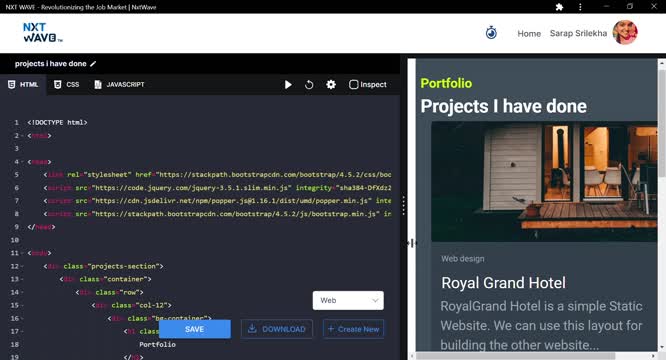 Srilekha Sarap on LinkedIn: #codingpractice #html #css #bootstrap # ... Srilekha Sarap on LinkedIn: #codingpractice #html #css #bootstrap # ...