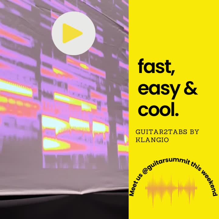 Klangio – AI for Musicians on LinkedIn: #1st #guitar2tabs #ai #tabs # ... Klangio – AI for Musicians on LinkedIn: #1st #guitar2tabs #ai #tabs # ...