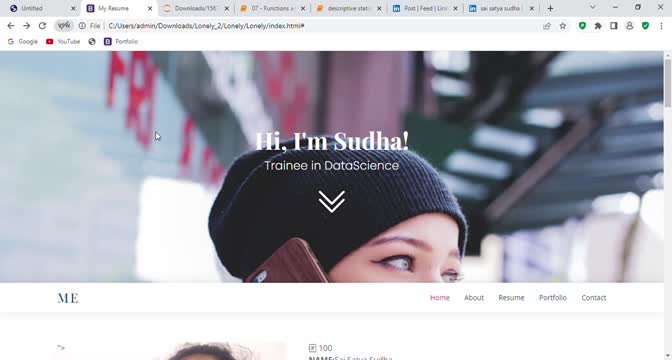 Sai Satya Sudha on LinkedIn: #flask #html #css #bootstrap #bootstrap5 # ... Sai Satya Sudha on LinkedIn: #flask #html #css #bootstrap #bootstrap5 # ...