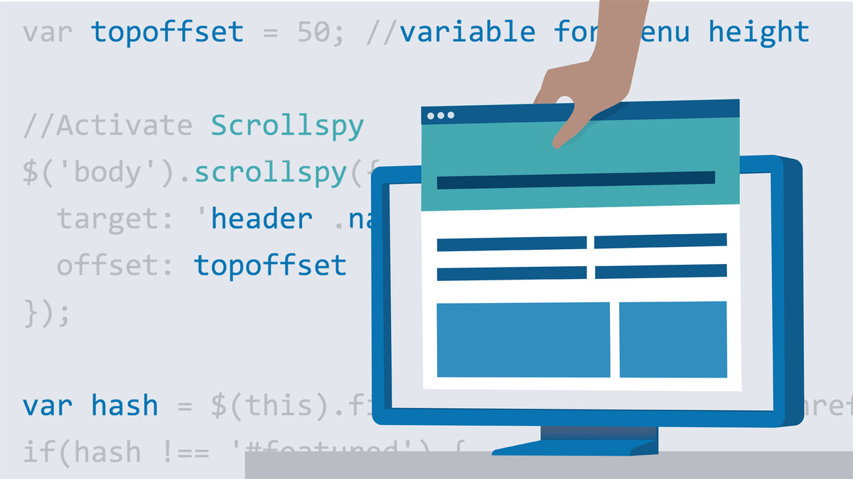 Bootstrap 4 Layouts: Responsive Single-Page Design Online Class ... Bootstrap 4 Layouts: Responsive Single-Page Design Online Class ...