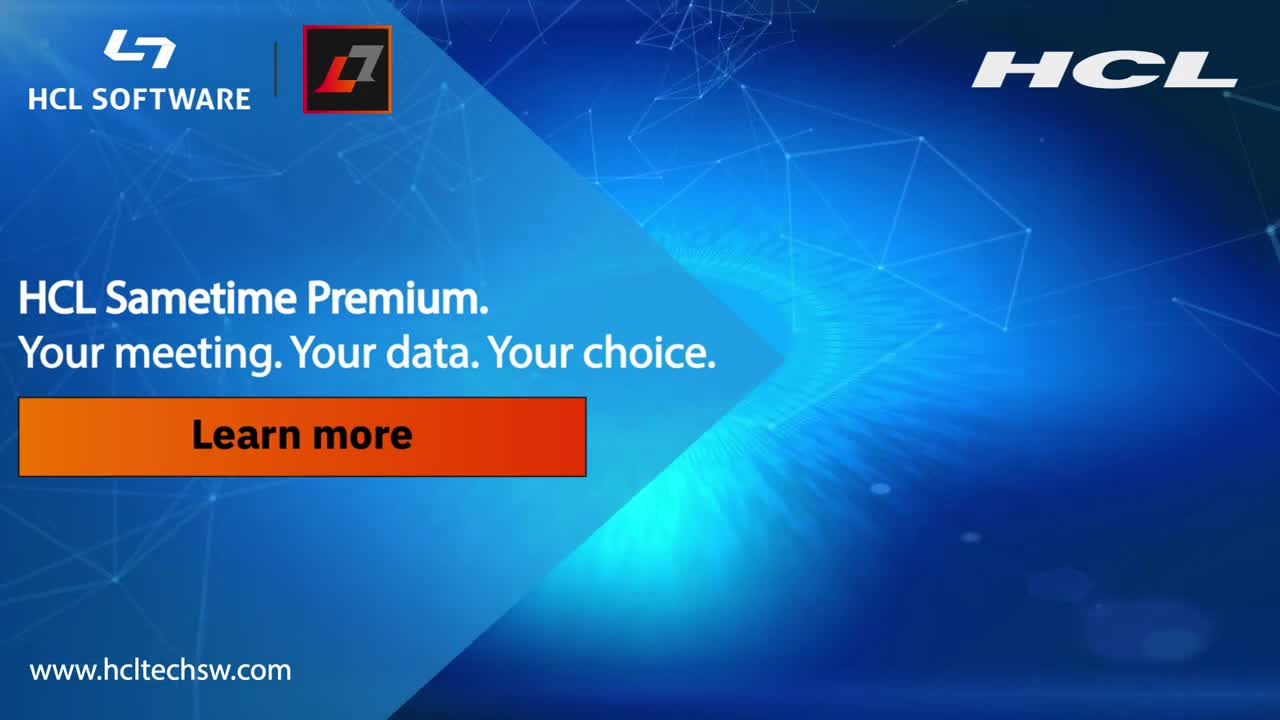 HCLSoftware on LinkedIn: HCL Sametime Premium: Meetings in one click. HCLSoftware on LinkedIn: HCL Sametime Premium: Meetings in one click.