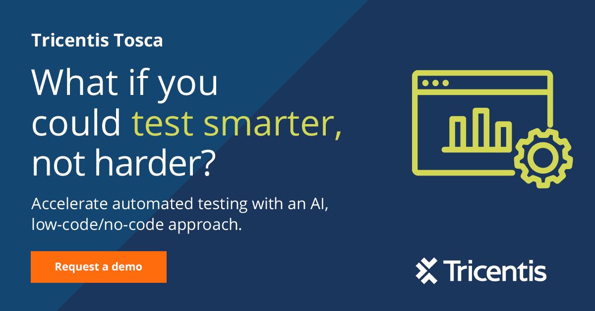 Tricentis on LinkedIn: Tricentis Tosca Continuous Testing Platform Demo Tricentis on LinkedIn: Tricentis Tosca Continuous Testing Platform Demo