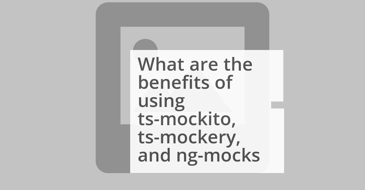 Angular Jobs on LinkedIn: Creating Mocks for Angular Unit Tests with ts ... Angular Jobs on LinkedIn: Creating Mocks for Angular Unit Tests with ts ...