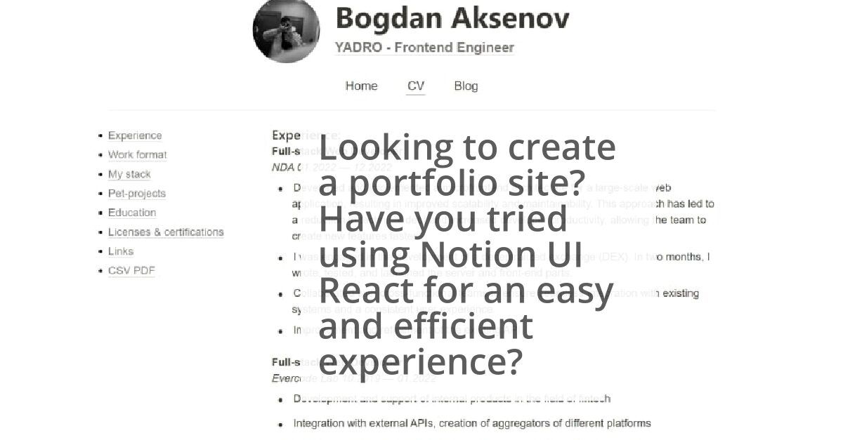 React Jobs on LinkedIn: Notion UI React React Jobs on LinkedIn: Notion UI React