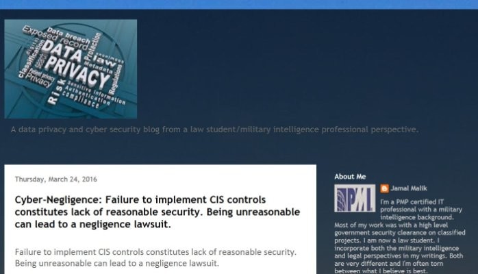 Cyber-Negligence: Failure to implement CIS controls constitutes lack of ... Cyber-Negligence: Failure to implement CIS controls constitutes lack of ...