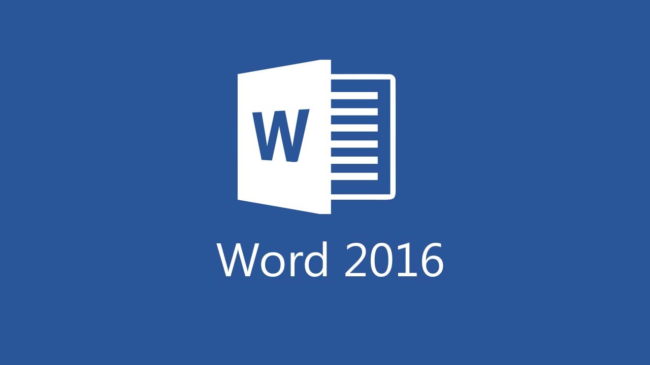 Microsoft Office Word 2016 Microsoft Office Word 2016