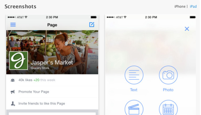 Facebook Pages Manager App Facebook Pages Manager App