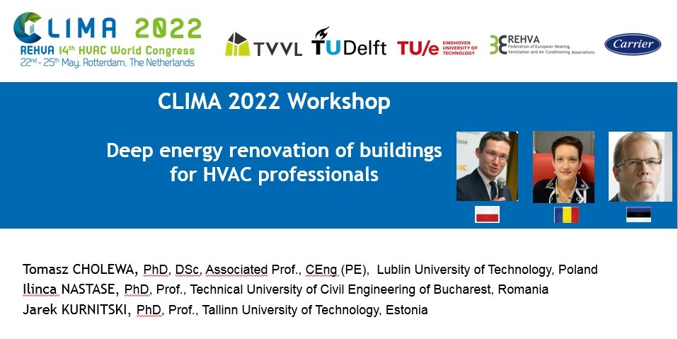 Tomasz Cholewa on LinkedIn: Invitation_OUR Workshop at CLIMA 2022 Tomasz Cholewa on LinkedIn: Invitation_OUR Workshop at CLIMA 2022