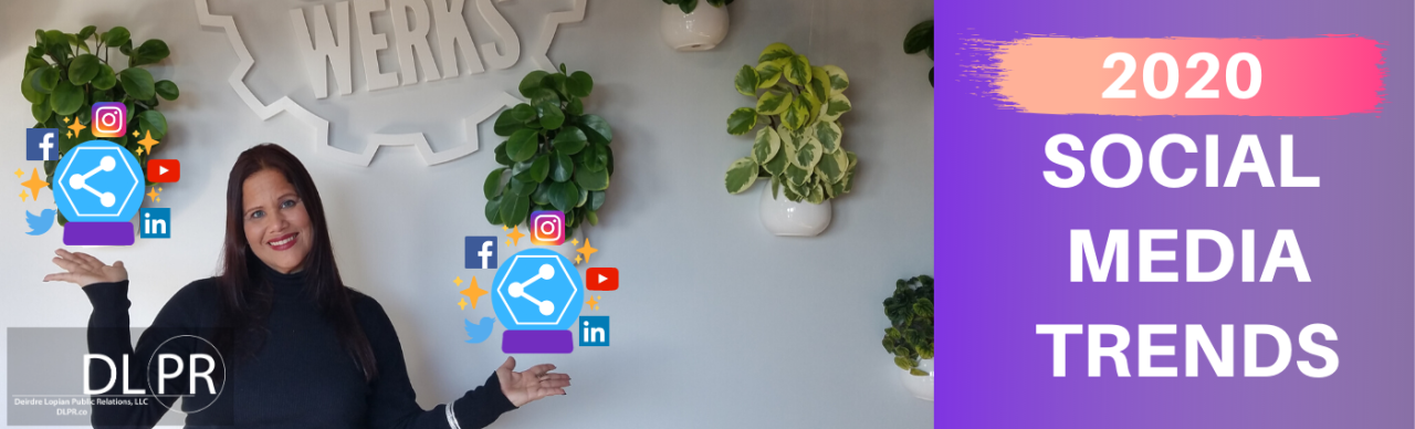 Social Media Trends for 2020 Social Media Trends for 2020