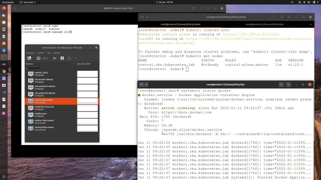 Criando meu primeiro cluster kubernetes Criando meu primeiro cluster kubernetes
