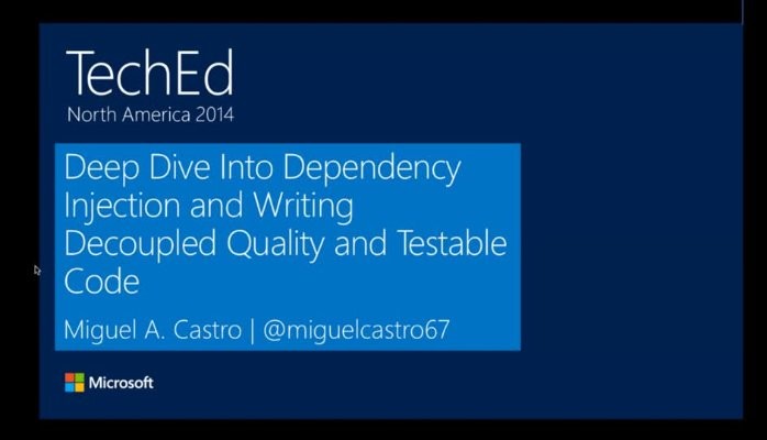 Deep Dive into Dependency Injection and Writing Decoupled Quality Code ... Deep Dive into Dependency Injection and Writing Decoupled Quality Code ...