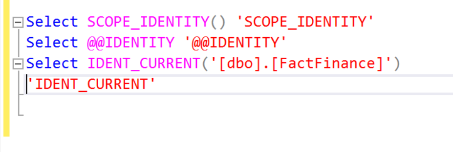 Get the last generated identity column value in MS SQL to Add ... Get the last generated identity column value in MS SQL to Add ...