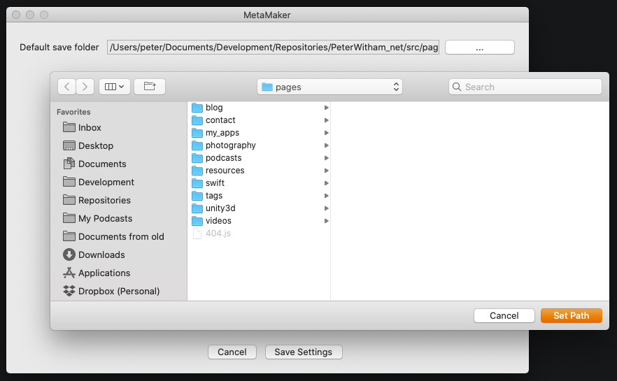 Saving user settings with userDefaults on macOS using Swift Saving user settings with userDefaults on macOS using Swift