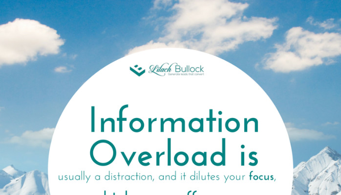 3 Steps for dealing with Information Overload 3 Steps for dealing with Information Overload